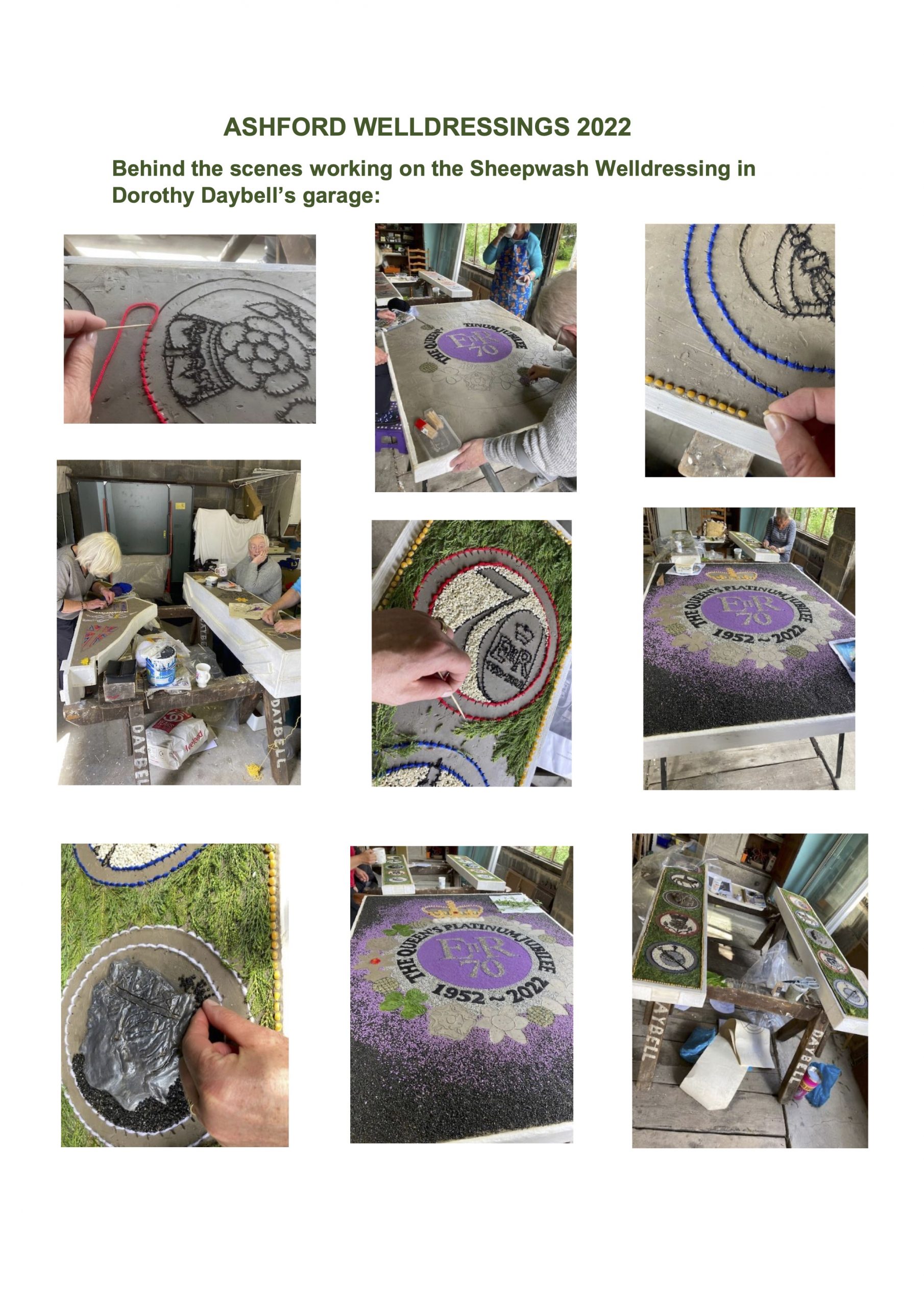 Well Dressing - Ashford Parish Church